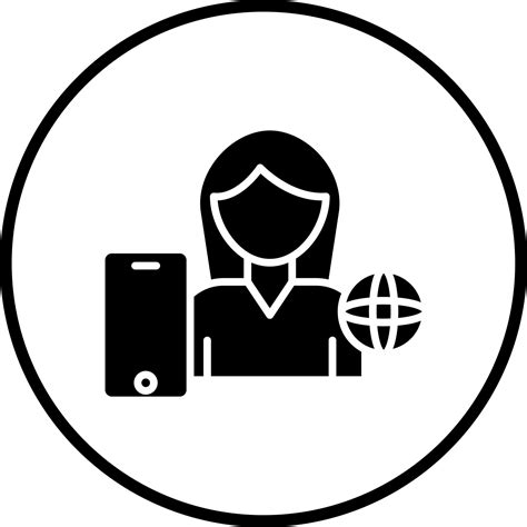 Millennial Female Vector Icon Style 22235457 Vector Art At Vecteezy