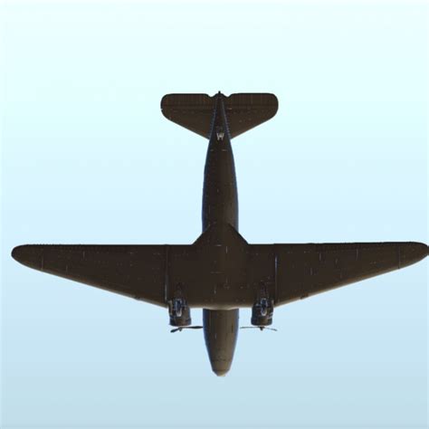 3d Printable Lisunov Li 2 Soviet Army Ww2 Second World World East Front Ostfront By Hartolia