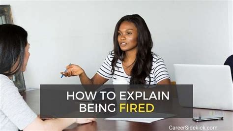 How To Explain Being Fired 3 Examples Career Sidekick
