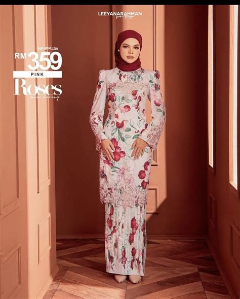 Lr Roses Mini Kurung New With Tag Womens Fashion Muslimah Fashion