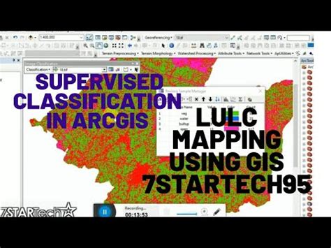 Supervised Classification in ArcGIS | LULC Mapping using GIS |7StarTech95 - YouTube
