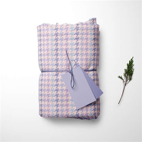 20 Lilac Seamless Houndstooth Repeating Patterns Design Cuts