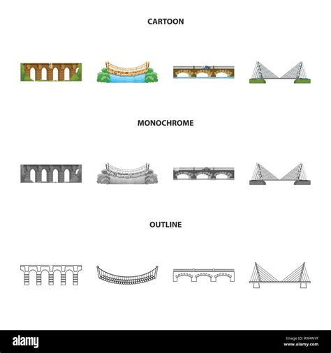 Isolated Object Of Connection And Design Icon Set Of Connection And Side Stock Vector