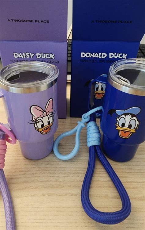 투썸플레이스 디즈니 쁘띠텀블러 2개 구매 실물 후기 네이버 블로그