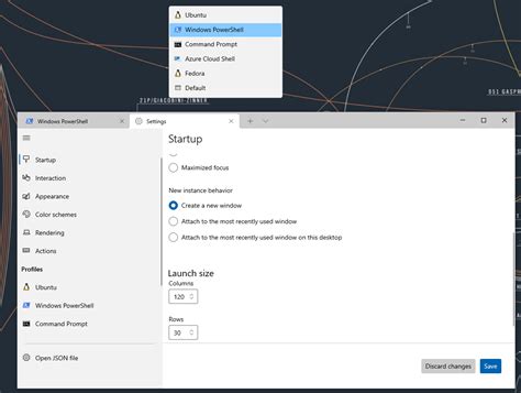 Drop Down Menu Scrolls Past Terminal Window Issue Microsoft Terminal GitHub