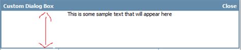 Html How To Get The Text In The Custom Dialog To Be Centered Vertically Stack Overflow