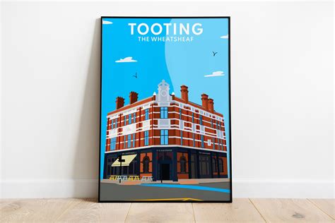 Tooting The Wheatsheaf Art Print Jezzzdesigns Location Art Prints