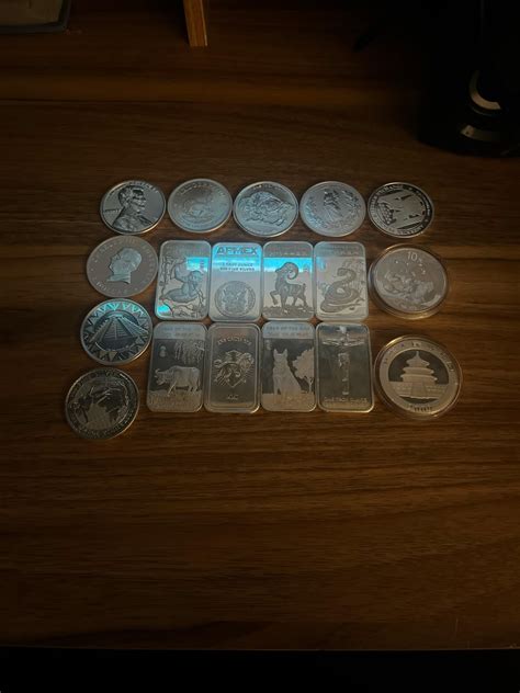 My Stack So Far 18oz R Silverstacking