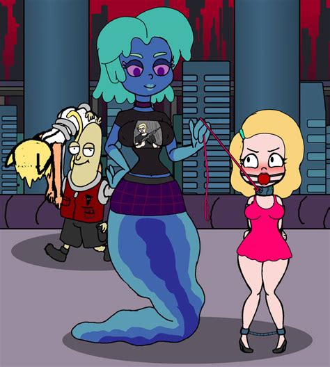 Alien Slug Girl With Beth By Nidrog On Deviantart