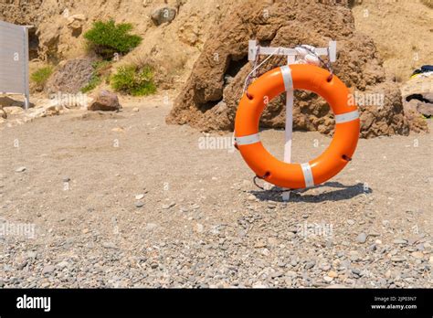 Life Red Sunset Equipment Protection Buoy Lifebuoy Rescue Lifesaver