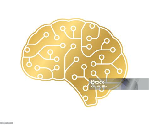 Artificial Intelligence Ai Brain Technology Circuit Board Stock Illustration - Download Image ...