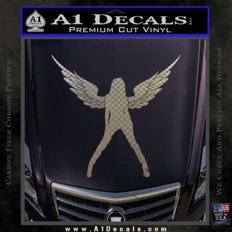 Sexy Lady Angle Decal Decal Sticker A1 Decals
