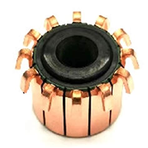 23 X 10 X 19 5 20 Mm 12p Teeth Copper Hook Type Electrical Motor Commutator