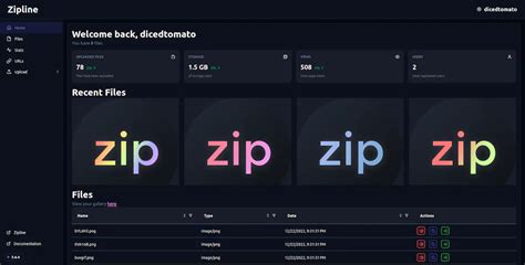 zipline self host on easypanel easypanel