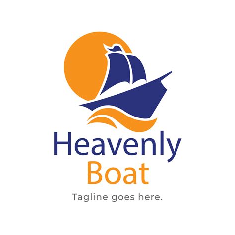 Gradient Sailboat Speed Boat Shipment Boat Template Design 24739565 Vector Art At Vecteezy