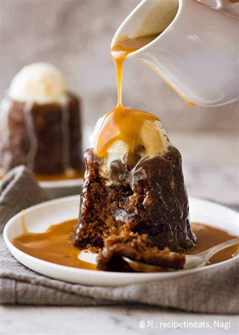 영국 전통 디저트 스티키 토피 푸딩sticky Toffee Pudding 네이버 블로그