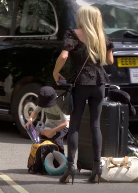 Letitia Dean Shows Off New Figure In Skin Tight Leggings In Eastenders Return