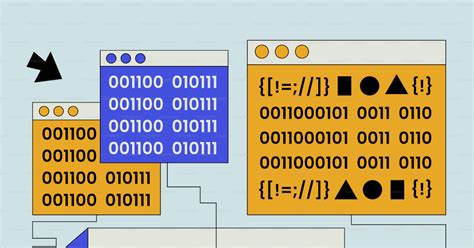 키보드와 마우스가 있는 컴퓨터 화면 벡터 Unsplash의 바이너리 코드 이미지