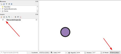 Legend Symbol With Unit Meters At Scale Is Missing For Projected CRS Issue Qgis
