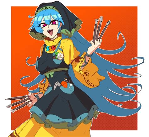 Haniyasushin Keiki Touhou Drawn By Rinnytanart Danbooru