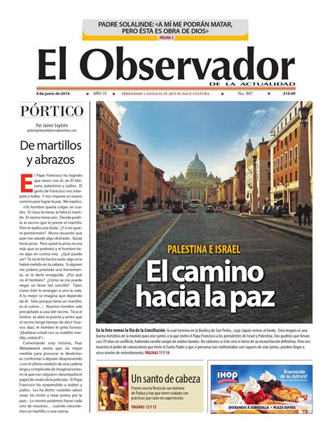 987 El Observador De La Actualidad By El Observador De La Actualidad