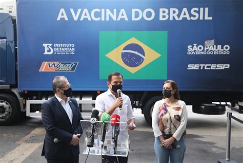 Mais 5 milhões de doses da vacina do Butantan são entregues ao