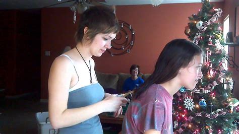 [hidden Camera] Daughter Hates Christmas Haircut Youtube
