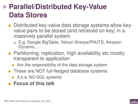 ppt massively parallel distributed data storage systems powerpoint