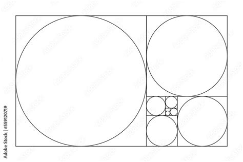 Golden Ratio Template Divine Golden Proportion Method Golden Section