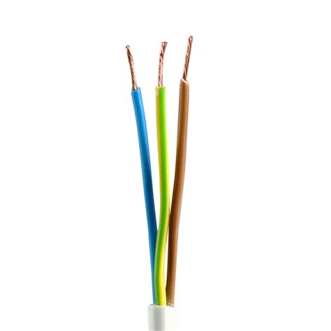 Elektek Lighting Cable Flex 3 Core Gold Black White Clear Pvc Outer Buy It Better
