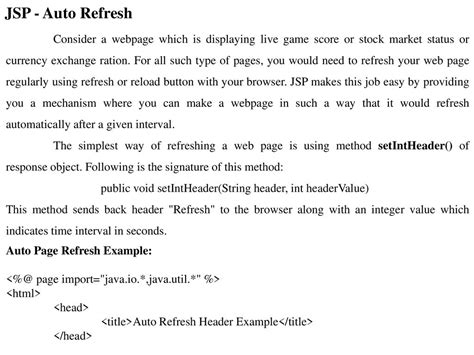 java server pages jsp ppt download