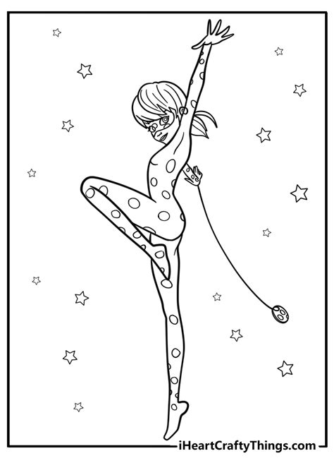 Ladybug Girl Coloring Page