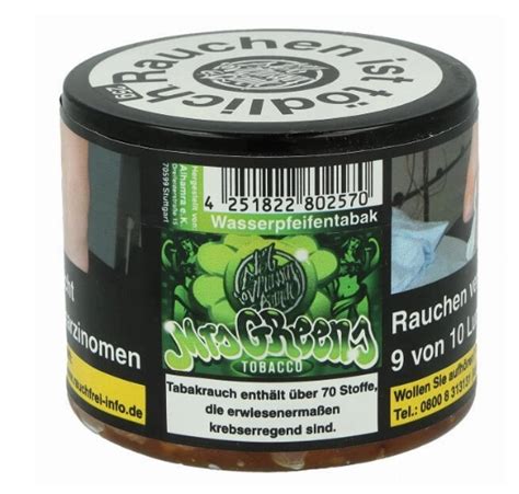 187 Strassenbande Mrs Greens Shisha Tabak 25g Online Bestellen Bei
