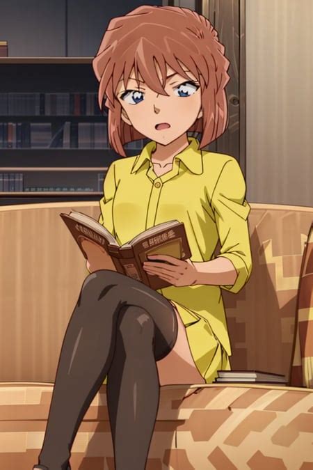 Haibara Ai Anime Style Detective Conan｜ai 아트 모델 And Lora Pixai