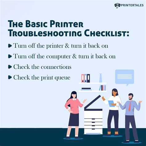 The Basic Printer Troubleshooting Checklist