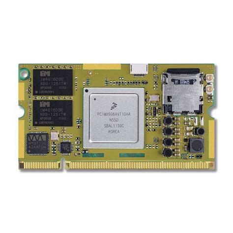 nxp i mx6 dual lite computer on module som trizeps vii mx6 seco s p