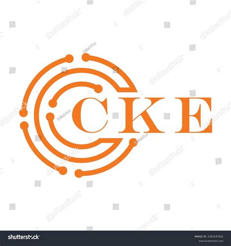 Cke Letter Design Cke Letter Technology Stock Vector Royalty Free 2393197501 Shutterstock