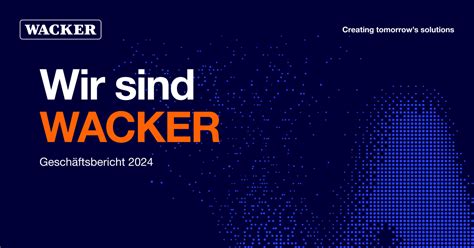 Wacker Chemie Ag Geschäftsbericht 2024