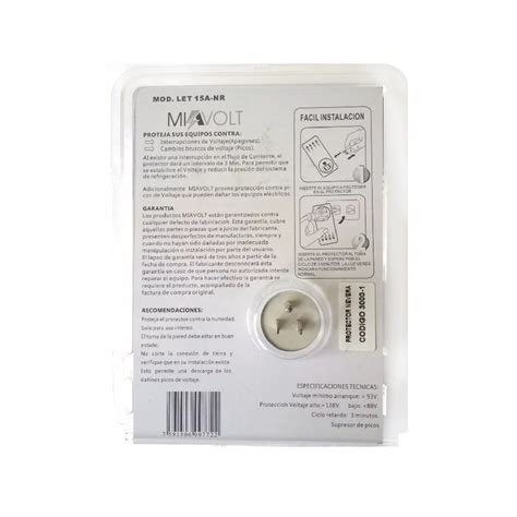 Protector De Voltaje Para Neveras Y Congeladores 110V MiaVolt Tienda