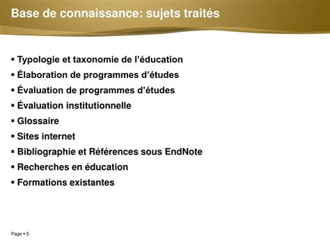 Ppt Base De Connaissance Powerpoint Presentation Free Download Id