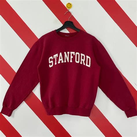 Vintage Stanford Cardinal Football Sweatshirt T Idea Bluefink