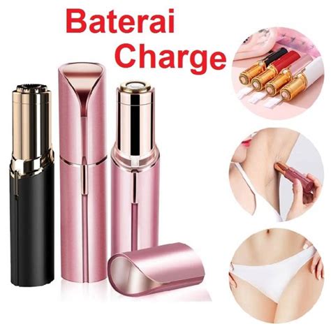 Jual Alat Cukur Bulu Wanita Epilator Lipstick Pencukur Cukuran Shaver