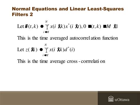 Ppt Linear Least Squares Estimation Overview Powerpoint Presentation Id9339918