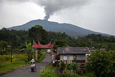 Hingga Hari Keempat Gunung Marapi Sumbar Masih Mengalami Erupsi