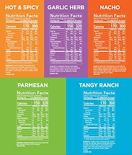 Whisps Cheese Crisps Variety Pack Protein Chips Healthy Snacks