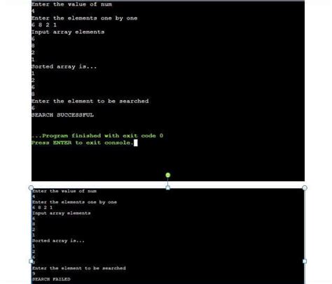 Write A Menu Driven Program That Implements Binary Search For