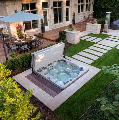 Irresistible Hot Tub Spa Designs For Your Backyard That Will Upgrade