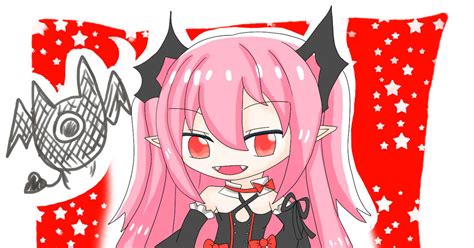 終結的熾天使 克魯魯 漂浮布丁のイラスト Pixiv