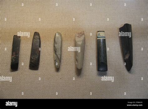 Neolithic Stone Chisels Tibetan History Gallery Tibet Museum Lhasa