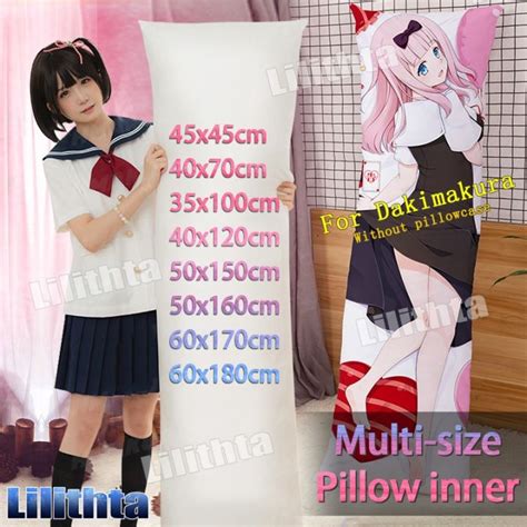 Pillow Dakimakura Inner Hugging Long Pillow Anime Half Length Body